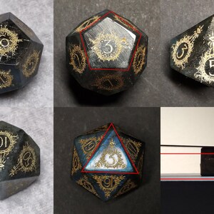 Engraved Rune Dice Scrying Dice D6 Viking Runes of Dichroic - Etsy