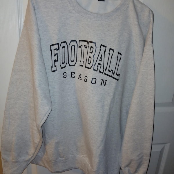 Football Season UNISEX Sweatshirt, Fall Sweatshirt, Football Season ...
