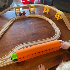 Stackable Modern Pillars for Train Track Brio Extension / Lillabo ...