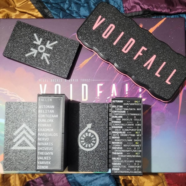 Voidfall House Trays W/ Lids to Store Tech Cards, Starting Agendas ...