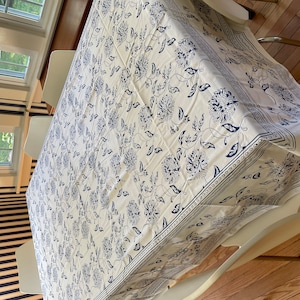 Mustard Floral 100% Cotton Round Table Cloth for Dining Table Kitchen ...