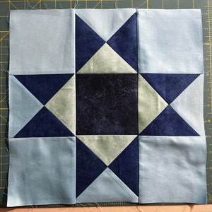 Double Pinwheel Quilt Block Pattern With Video Tutorial Learn to Quilt ...