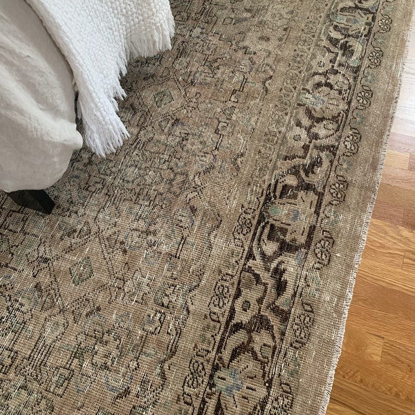 5x10 Vintage Persian Rug Runner Tillie 5x10 Handwoven Wool Carpet for ...