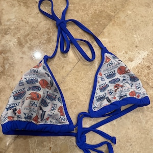 Custom College Rhinestone Cami Bra College Bed Party - Etsy