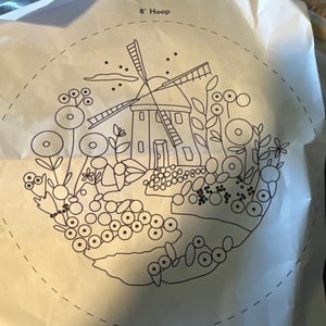 Peace Lily Hand Embroidery Pattern, Lilies Pattern, Lily Embroidery ...