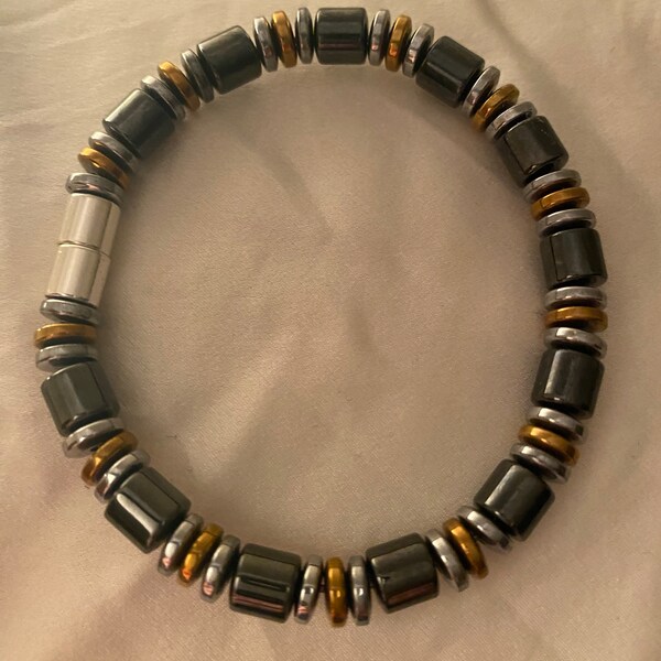 Magnetic Rainbow Hematite Healing ARTHRITIS PAIN Necklace - Etsy