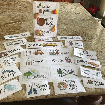 Chores Tasks Visual Schedule Expansion Pack - Etsy