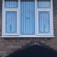 Poppy Window Stickers Poppies Day Remembrance Tribute Scene Kit Cars ...