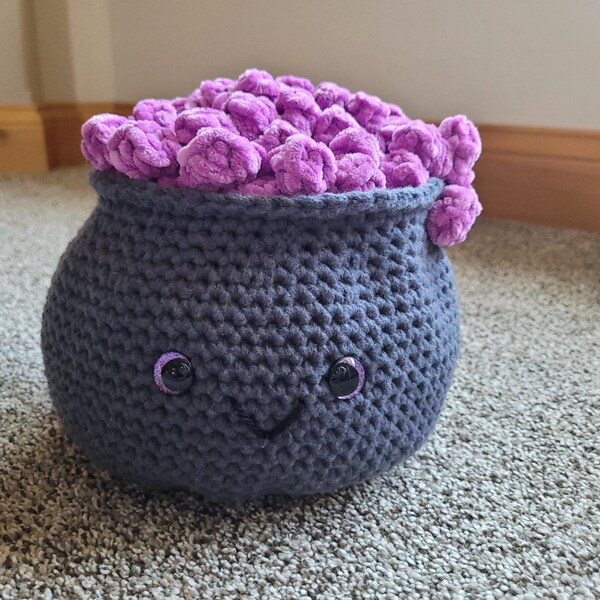 Bundle: Big and Mini Cauldron Crochet Patterns, Big and Mini Fillable ...