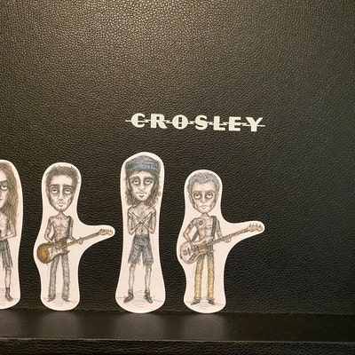 Alice in Chains Sticker Pack Layne Staley, Jerry Cantrell, Sean Kinney ...