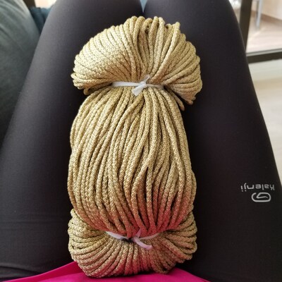 6mm Macrame Cord 200 Meters Macrame String Brown Soft Cord - Etsy