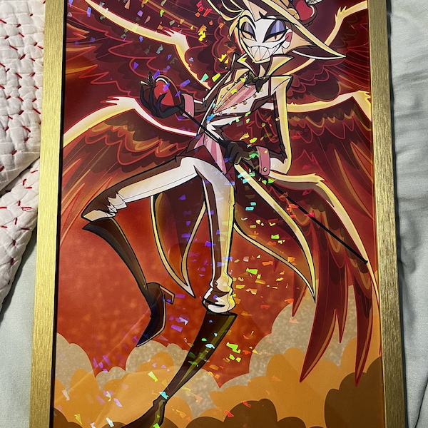 Lucifer Morningstar - Hazbin Hotel Art Print - Etsy Canada
