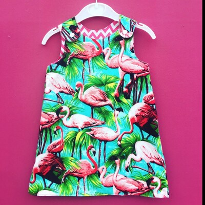 A-line Dress Pattern for Girls Reversible Aline Dress Sewing Pattern ...