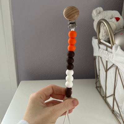 Green Bay Packers Toy Collection Pacifier Clip Rattle Go Pack Go Baby ...