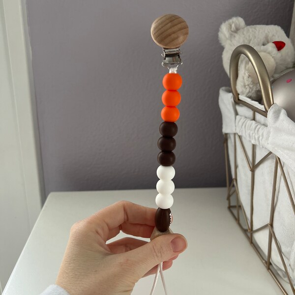 Dallas Cowboys Toy Collection Pacifier Clip Rattle Toy Go Cowboys Baby ...