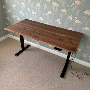 Bespoke Rustic Gaming Desk With A Frame Industrial Legs - Etsy UK