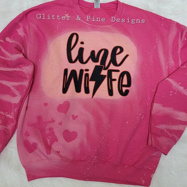 Line Wife Svg, Linemans Wife Svg, Line Wife Png for Sublimation ...