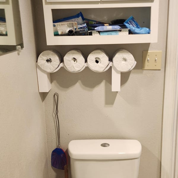 The Original POOP - Toilet Paper Holder - Functional and Fun TP Shelf ...