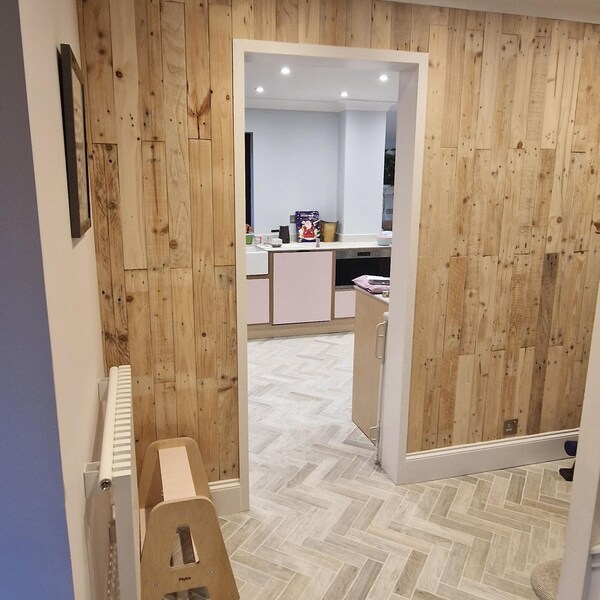 Special Unique Rustic Wood Wall Cladding Panels Boards Feature Wall ...