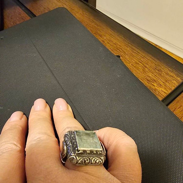 Hagia Sophia Design Silver Man Ring, Conquest of Istanbul Design ...