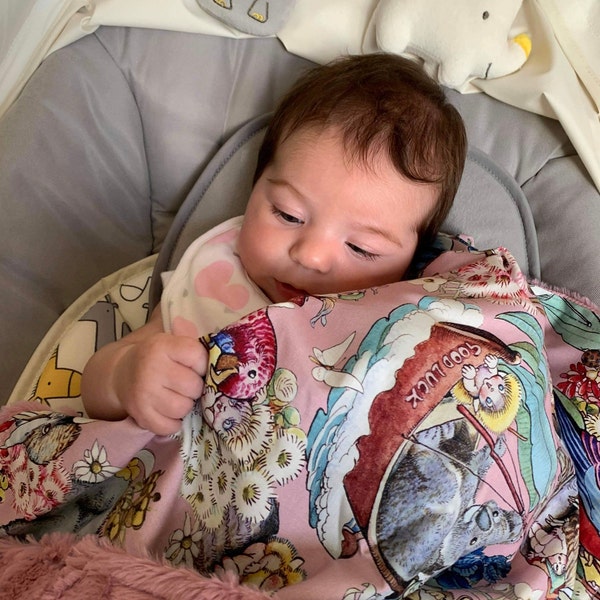 Australian Adventures Lovey Pink - May Gibbs - Cotton and Minky ...