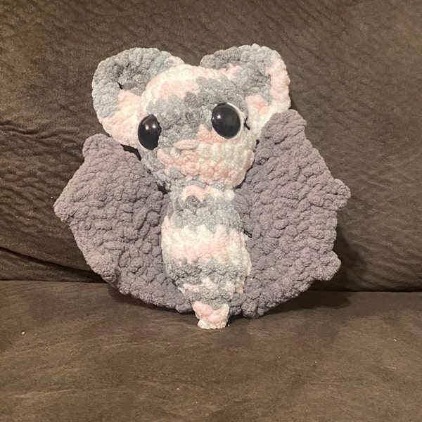 Echo the Bat No Sew Crochet Pattern - Etsy