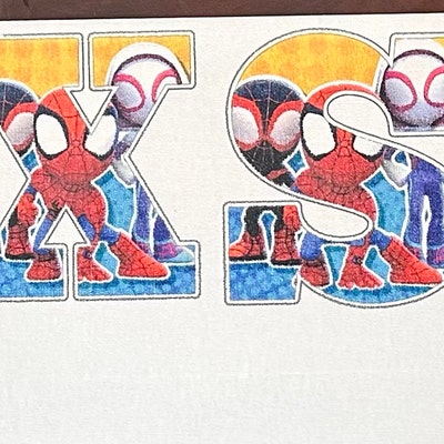 Spidey Birthday spiderman Alphabet PNG Amazing Spiderman Numbers With ...