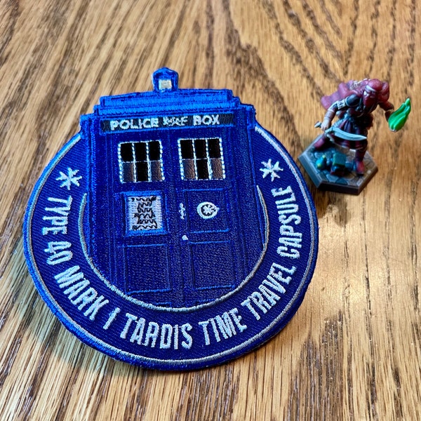 Doctor Who Embroidered Patch Bundle * TARDIS * Dalek * Cyberman - Etsy