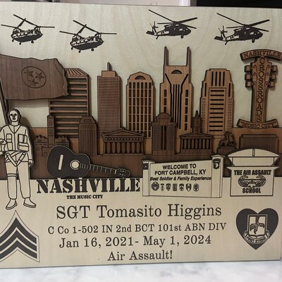 EDWARDS Air Force Base 3D Custom Wood Plaque PCS RETIREMENT Gift - Etsy