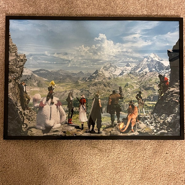 Final Fantasy VII Rebirth - Poster 13x19 - Etsy