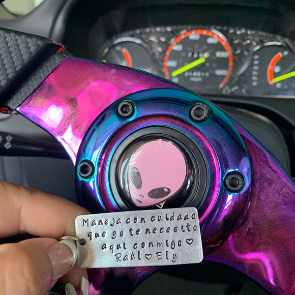 Personalized Keychain Maneja Con Cuidado Llavero, Boyfriend Gift ...