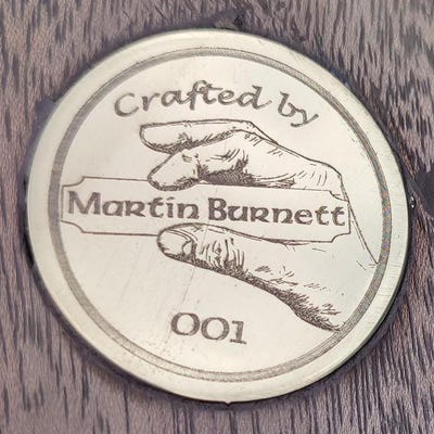 Set Laser Engraved Duralumin or Brass Labels for Marking Wooden ...