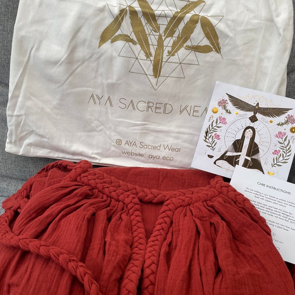 Red Greek Goddess Dress • Boho Bridesmaid Dress • Belted Grecian Dress ...