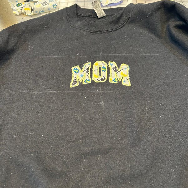 Mom Applique Embroidery Design, Gift for Mother, Birthday Gift for Mom ...