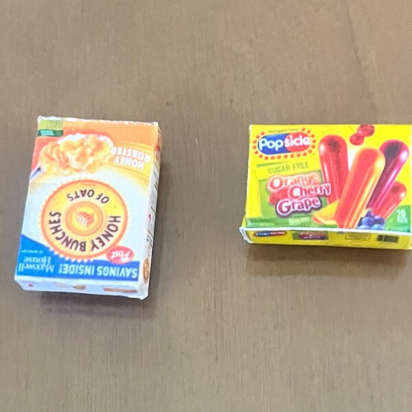 Miniature Food | Miniature Grocery | Dollhouse Miniature Kitchen ...