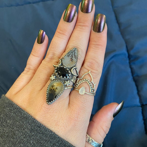 Sterling Silver Gothic Cathedral Ring or Pendant Made to Order - Etsy