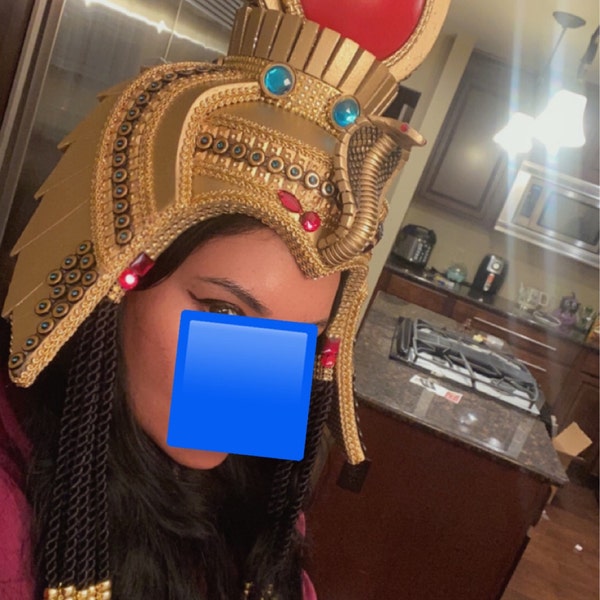 Cleopatra Headdress, Egyptian Headdress, Cleopatra Hat, Cleopatra Crown ...
