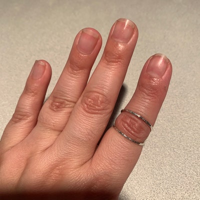 Double Knuckle Ring, Knuckle Rings, Open Mid Rings, Above Knuckle Ring ...