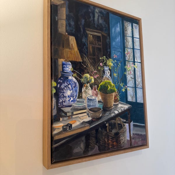 24x36 Frame | 24 X 36 Regular Floating Frame for 1.5" Canvas | Wooden ...