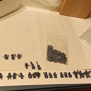 Ashen Alfar Elf Inquisitor V4 3D Printed Resin Miniature Tabletop Role ...