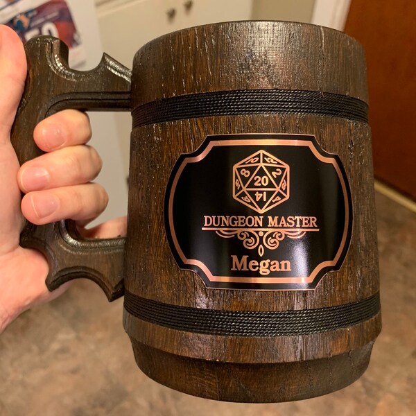 Dungeon Master Mug. Personalized Dungeon and Dragons Mug Gamer Gift ...