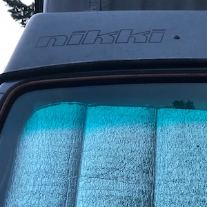 Custom SYNCRO Vinyl Decal/sticker/lettering Customized Message VW ...