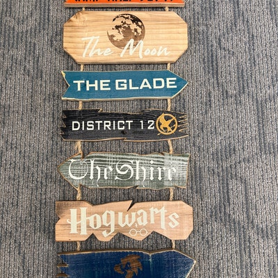 Custom Storybook Sign Set FREE SHIPPING - Etsy