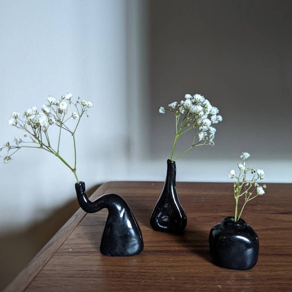Modern Tiny Vases / Tiny Mini Vases / Miniature Pot / Mini Birthday ...