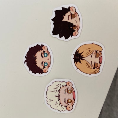Haikyuu Chibi Stickers HQ Stickers Vinyl Matte Stickers - Etsy