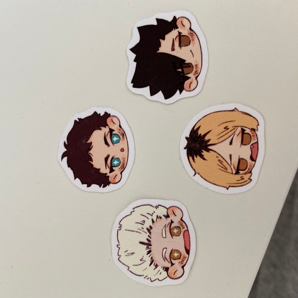 Haikyuu Chibi Stickers HQ Stickers Vinyl Matte Stickers - Etsy
