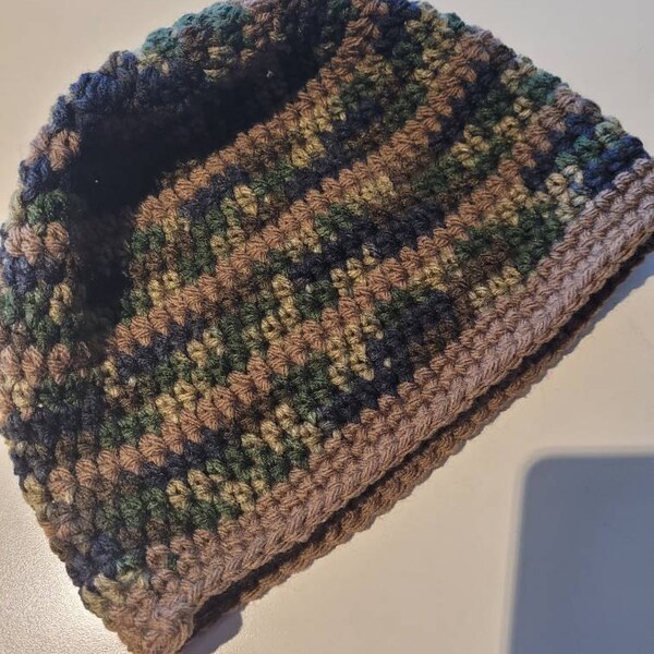 Child's Crocheted Character Watch Cap in Orange/yellow/white - Etsy