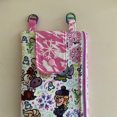 BUNDLE the Slim Sassy Cell Phone Bag in the Hoop Zipper Bags Lined 3 ...