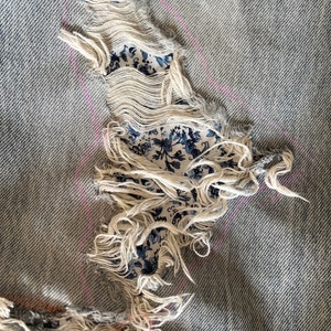 Blue Stripe Patch, Iron on Patches, Patches for Jeans, Easy to Apply ...