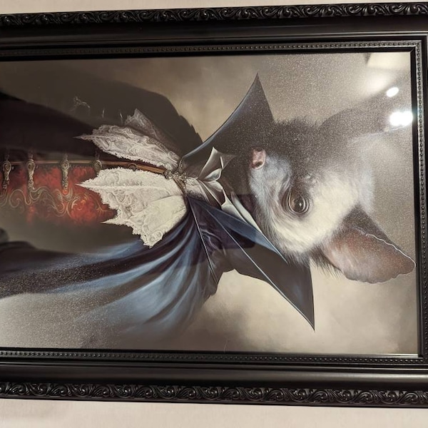 Gothic Bat Vintage Poster, Art Poster Print, Home Decor, Victorian ...